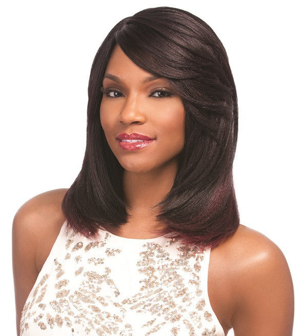 Sensationnel Empress Natural Synthetic C-Part Lace Front Edge Wig LAYL ...